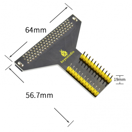BBC micro:bit Breadboard Adapter - Keyestudio KS0291