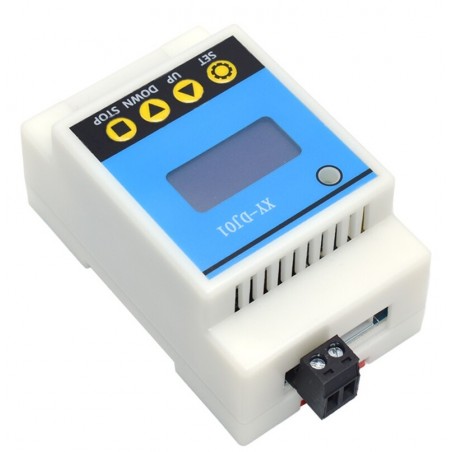 Relay Time Delay Module w/ display 6-30Vdc - DIN rail Box
