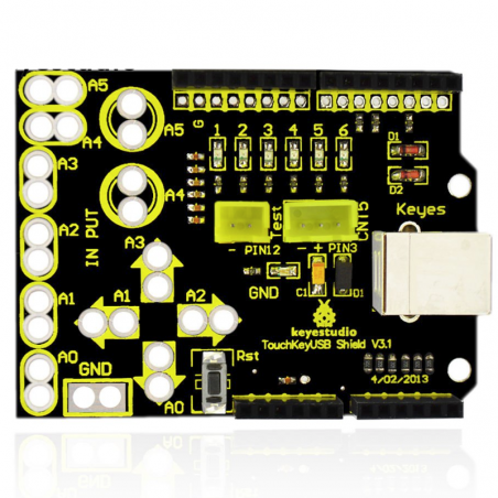 Touch Key USB shield for arduino - keyestudio KS0147