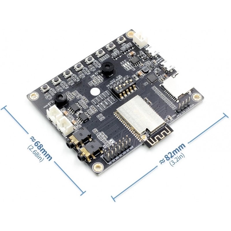Esp32 Audio Kit Wifi Bluetooth Placa Desenvolvimento Com Esp32 A1s Ai