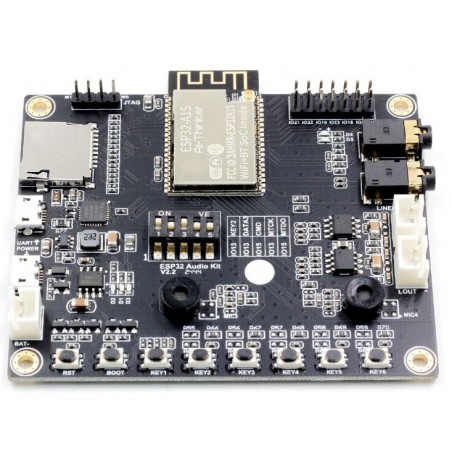 ESP32-Audio-Kit WiFi + Bluetooth development board with ESP32-A1S Ai-Thinker