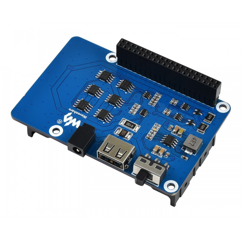 HAT UPS p/ Baterias 18650 p/ Raspberry Pi