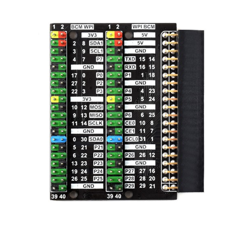 Raspberry Pi 400 GPIO Header Adapter, Header Expansion, 2x 40PIN Header