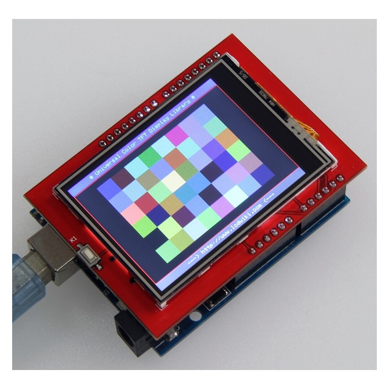 2.4 inch TFT LCD touch shield ILI9341 Driver