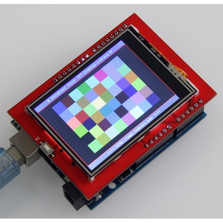 2.4 inch TFT LCD touch shield ILI9341 Driver