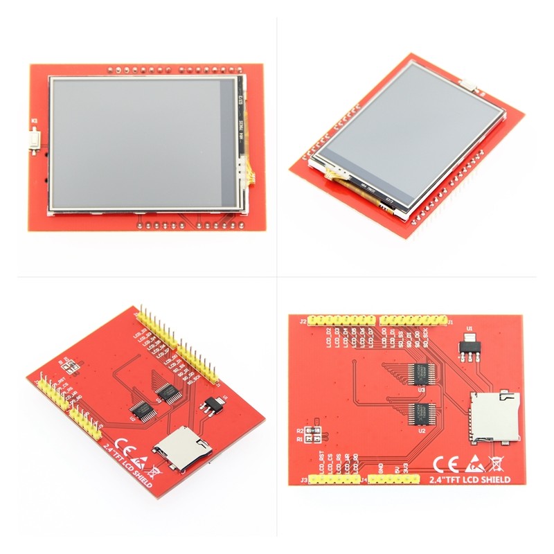 2.4 inch TFT LCD touch shield ILI9341 Driver