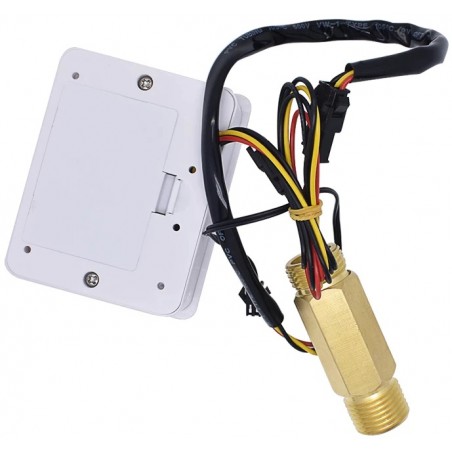 Display Water Flow Sensor Meter With G1/2 flow sensor