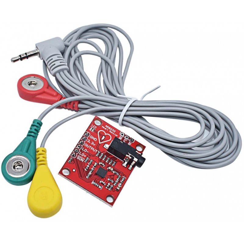 Kit sensor cardíaco ECG - AD8232