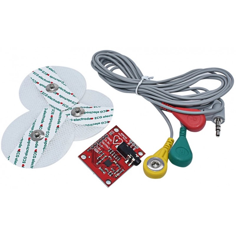 AD8232 ECG Heart Rate Sensor Module kit