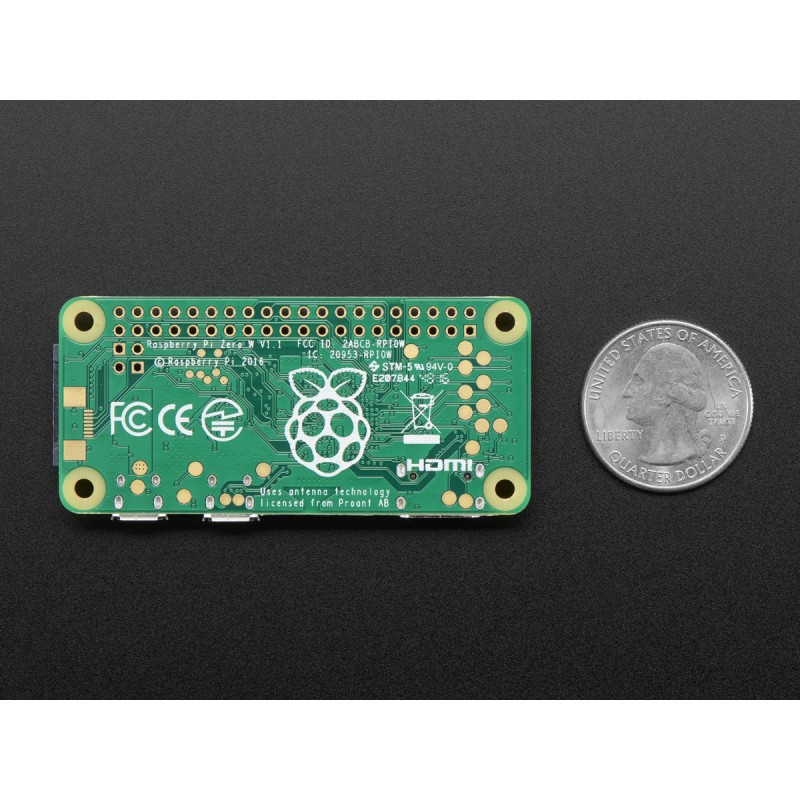 Raspberry Pi Zero W (without header)