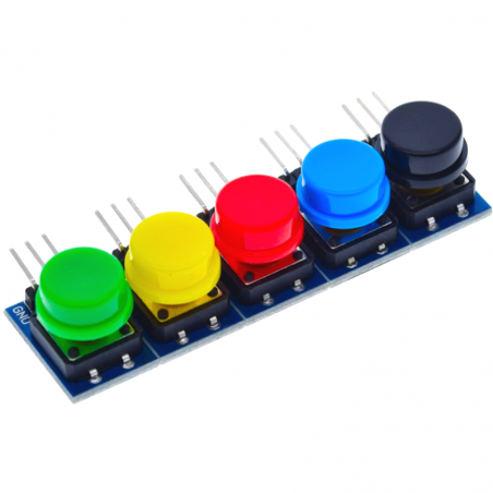TACTILE BUTTON ASSORTMENT MODULES X5