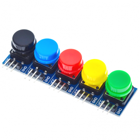 TACTILE BUTTON ASSORTMENT MODULES X5