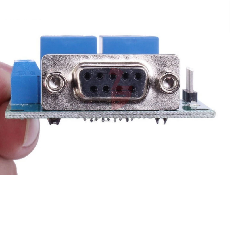 2CH RS232 Relay for PC UART COM Serial Port