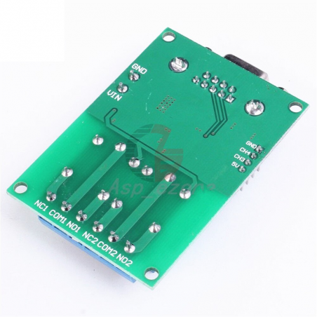 2CH RS232 Relay for PC UART COM Serial Port