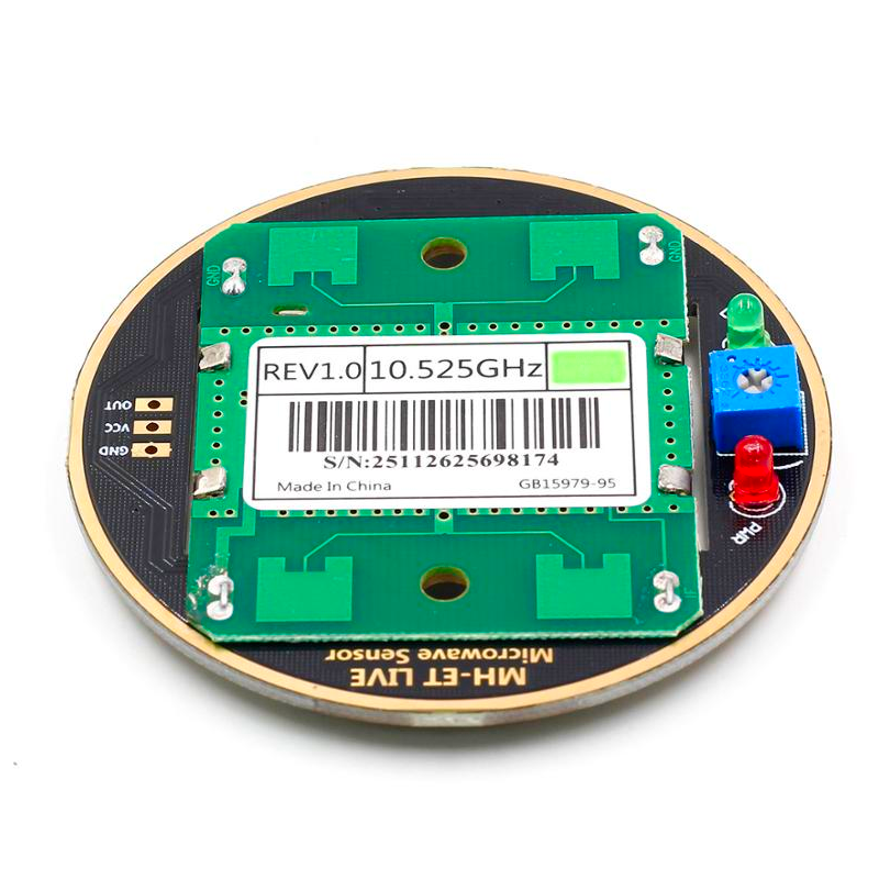 Módulo Sensor de presença Microondas Doppler HB100 para Arduino