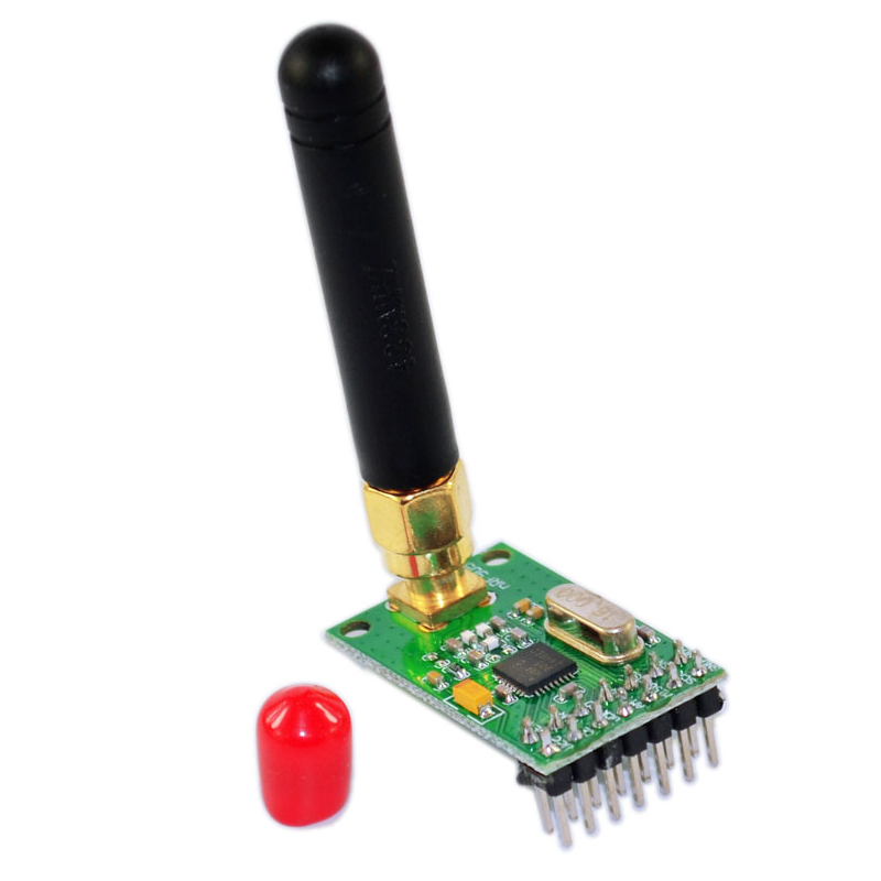 NRF905 Wireless Transceiver Module NF905SE With Antenna FSK GMSK 433 ...