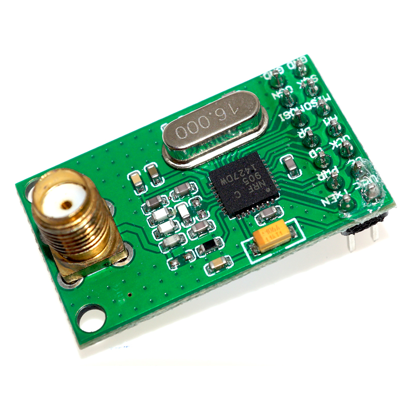 NRF905 Wireless Transceiver Module NF905SE With Antenna FSK GMSK 433 ...