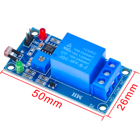 Relay LDR Sensor