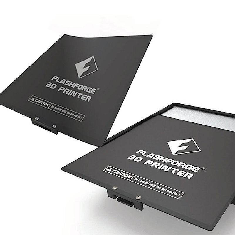 Flashforge Adventurer 3 - Complete Build Plate with Build Surface and Latch