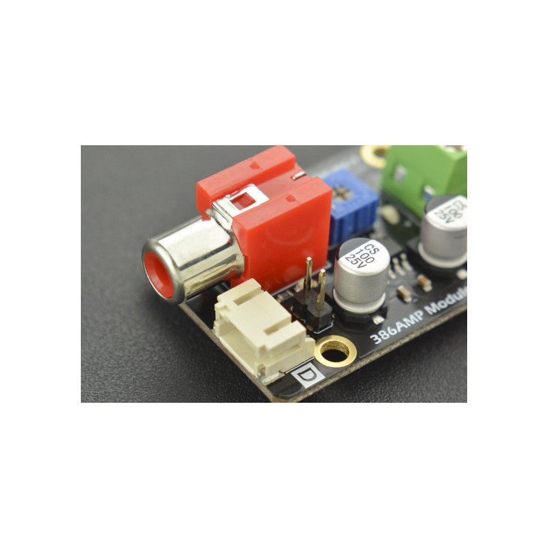 386AMP Audio Amplifier Module (Arduino Compatible) 386AMP Audio Amplifier Module (Arduino Compatible)