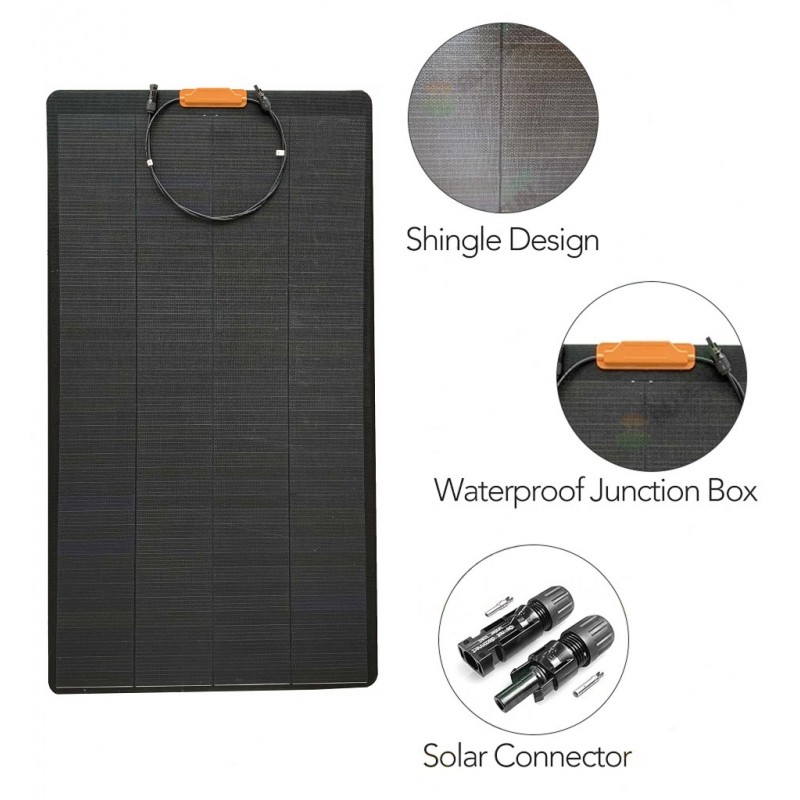 12V 30W ETFE Flexible Solar panel ETFE