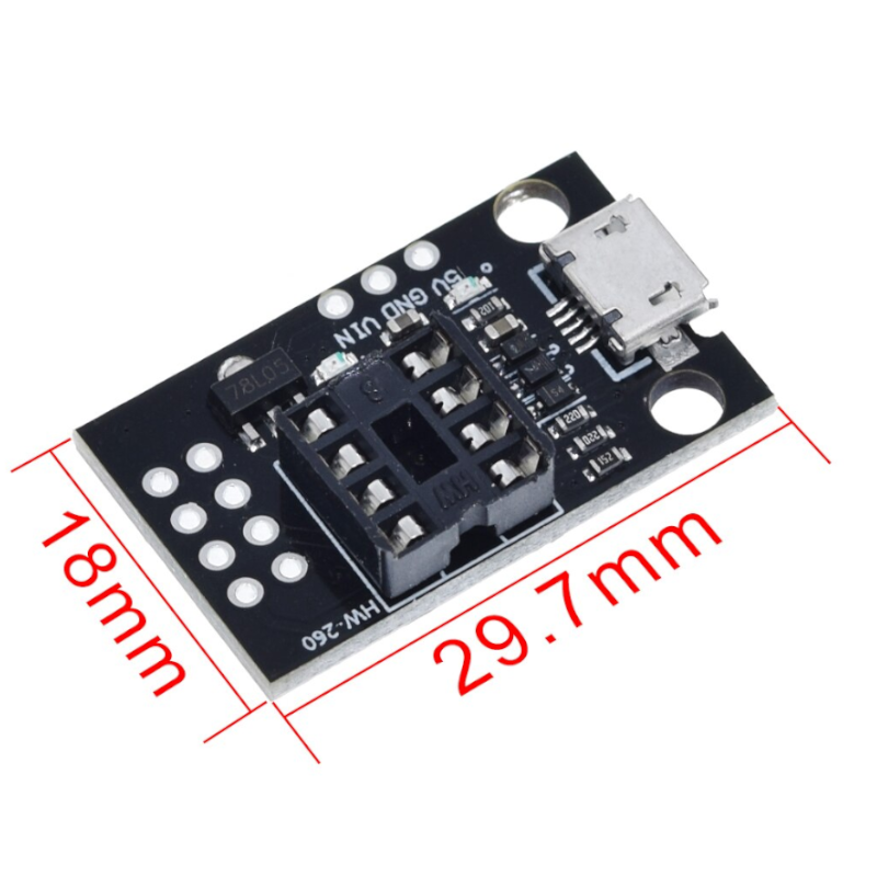 Programmer Board For ATtiny85 / ATtiny13A / ATtiny25