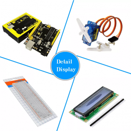 Advanced study kit with UNO R3 for Arduino Starter - Keyestudio KS0075