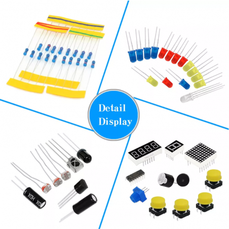 Advanced study kit with UNO R3 for Arduino Starter - Keyestudio KS0075