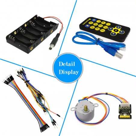 Advanced study kit with 2560 R3 for Arduino Starter - Keyestudio KS0076