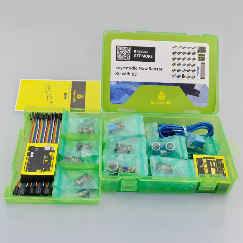 Sensor Kit 30 sensors with UNO R3 for Arduino Starter - keyestudio KS0083