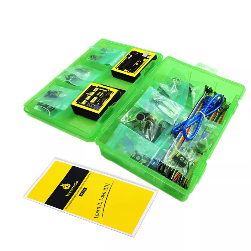 ARDUBLOCK Graphical Programming Starter Kit - Keyestudio KS0086