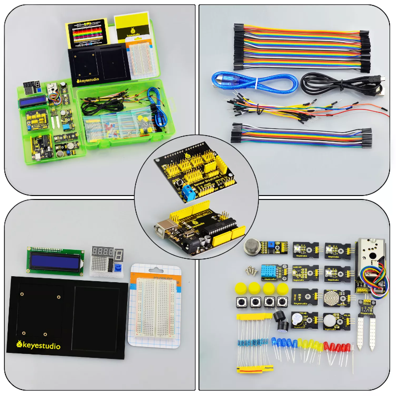 Environment Monitoring Kit for Arduino - Keyestudio KS0190