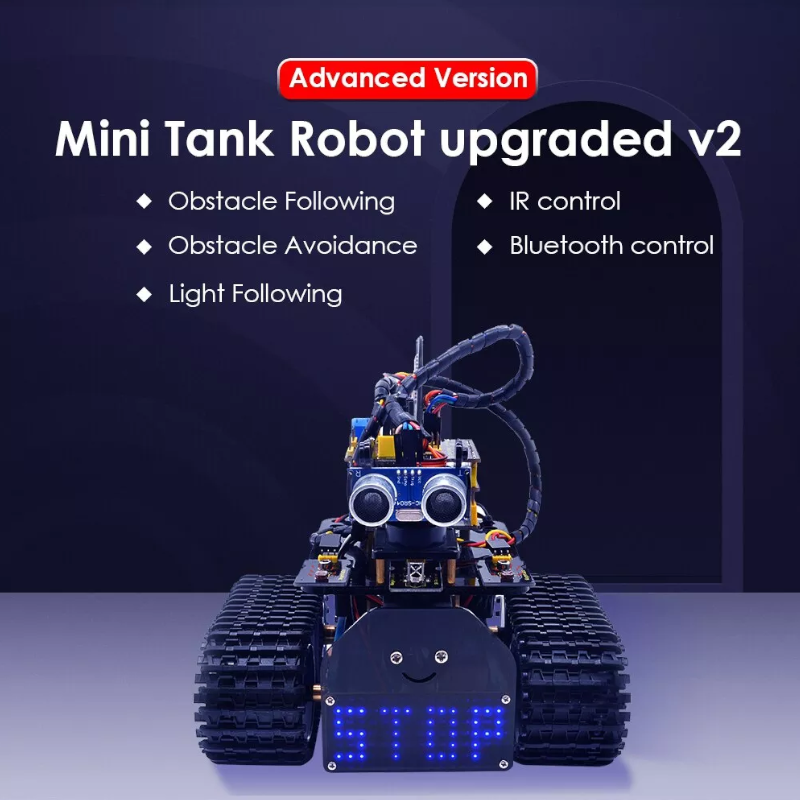 MINI TANK Robot V2.0 - Keyestudio KS0428