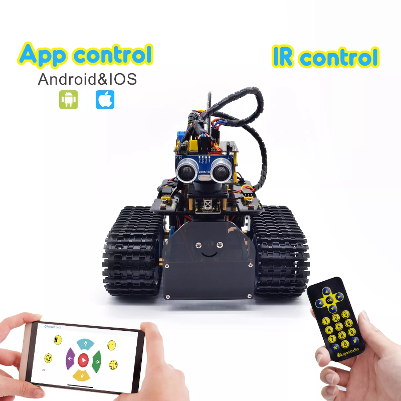MINI TANK Robot V2.0 - Keyestudio KS0428