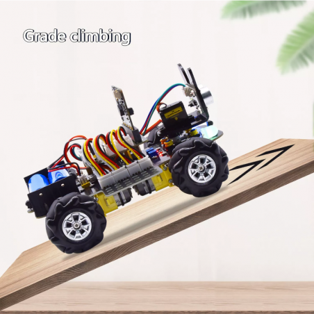 4WD Mecanum Wheel Robot Car Kit For Microbit (No Micro:bit board ...