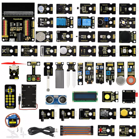 45 in 1 Sensor Starter Kit (no micro:bit board) - Keyestudio KS4009