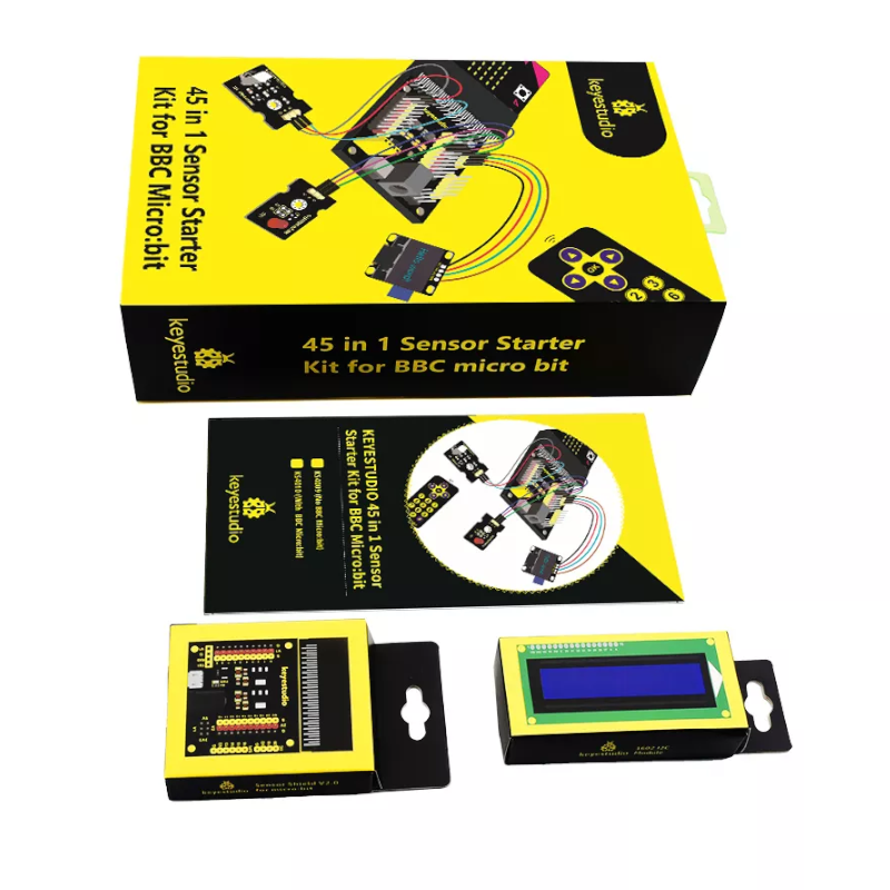45 in 1 Sensor Starter Kit (no micro:bit board) - Keyestudio KS4009