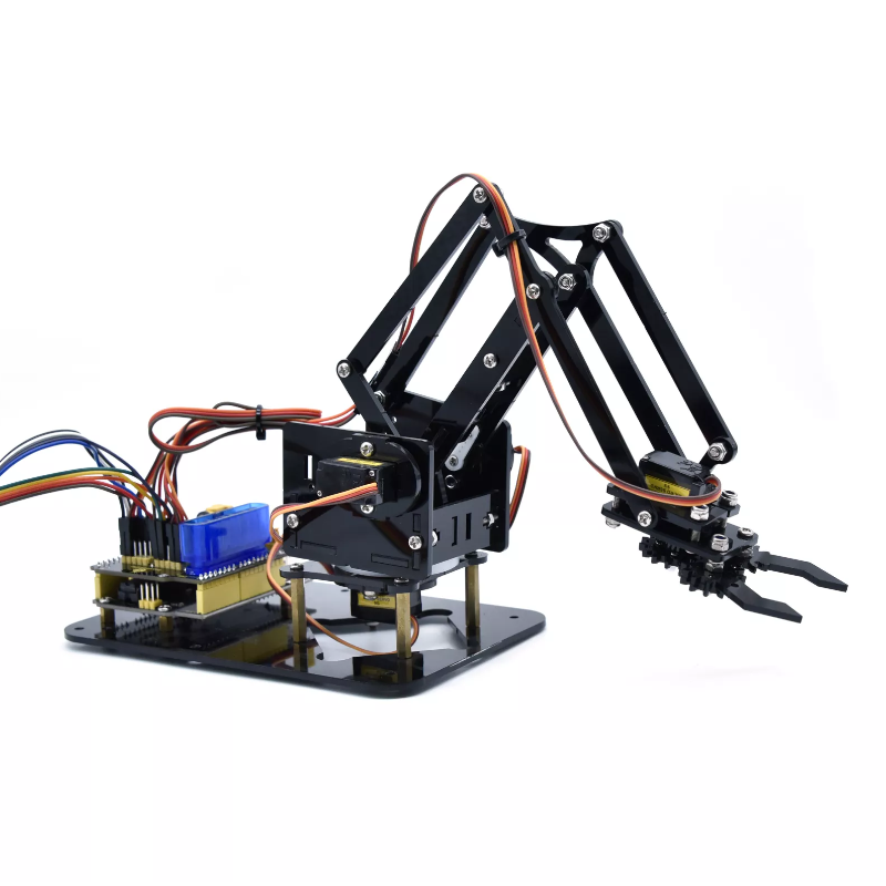 Complete 4DOF Acrilic Robot Arm Kit for Arduino - Keyestudio KS0198X