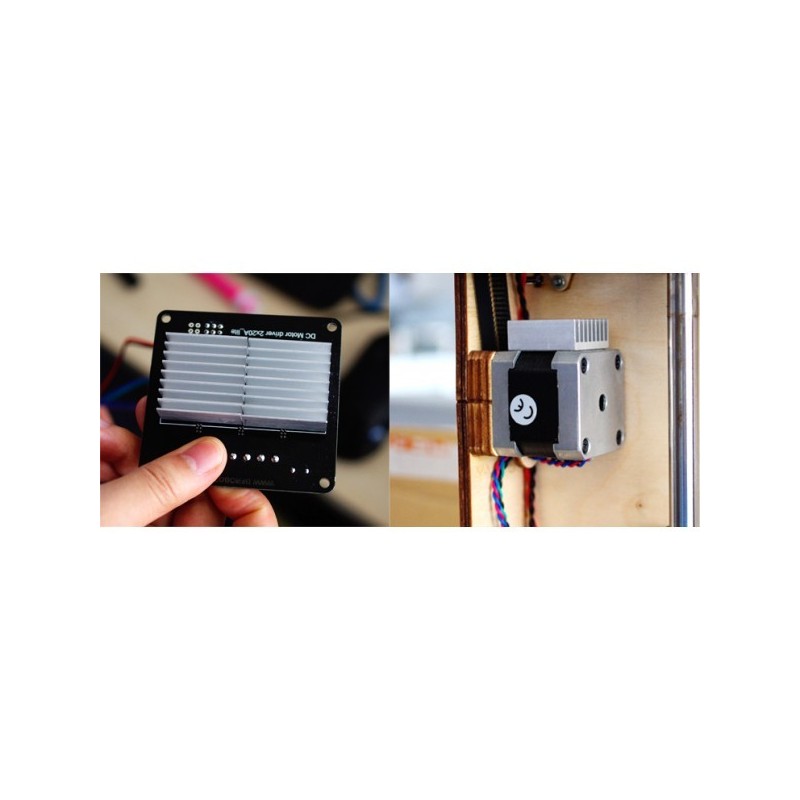 AL Heat Sink (With adhesive tape) - 30*30*10mm