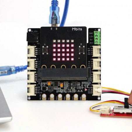 Mbits - Placa desenvolvimento ESP32 (formato Microbit V2)