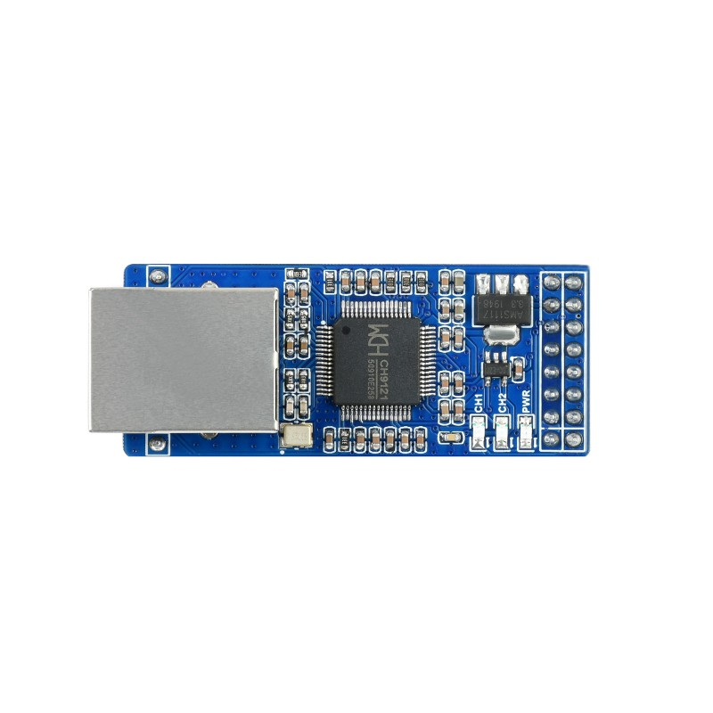 Conversor UART 2 canais para Ethernet RJ45