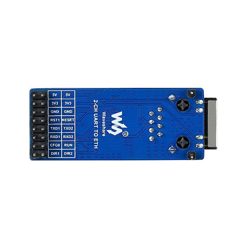 2-CH UART To Ethernet Converter, Serial Port Transparent Transmission ...