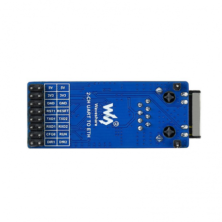 2-CH UART To Ethernet Converter, Serial Port Transparent Transmission ...