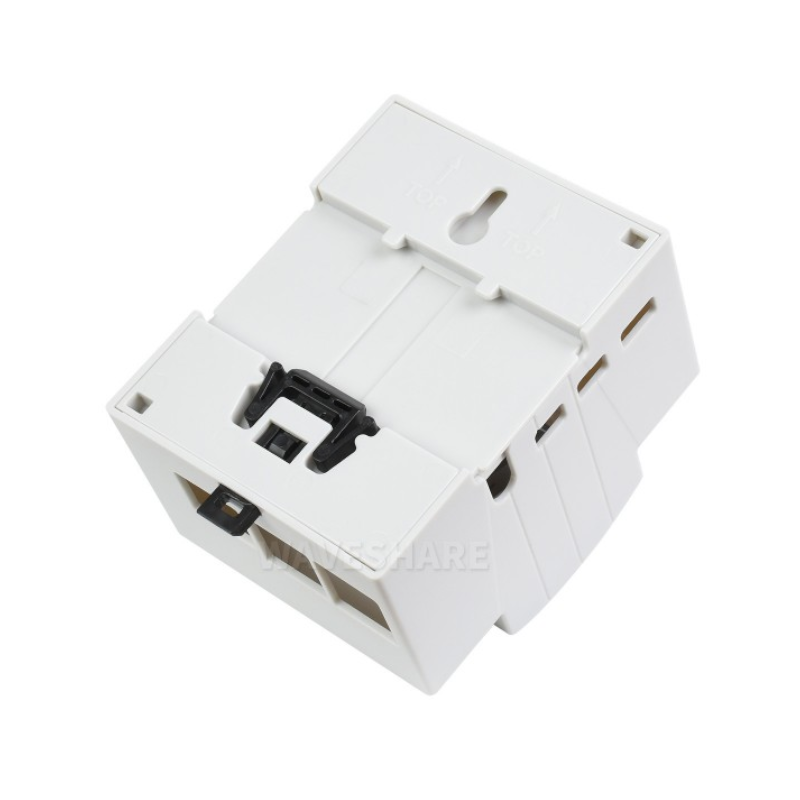 Din Rail Abs Case For Raspberry Pi 4 Large Inner Space Injection Moduling