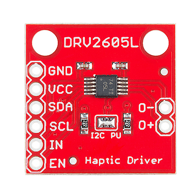 DRIVER PARA MOTORES HAPTIC DRV2605L - Sparkfun