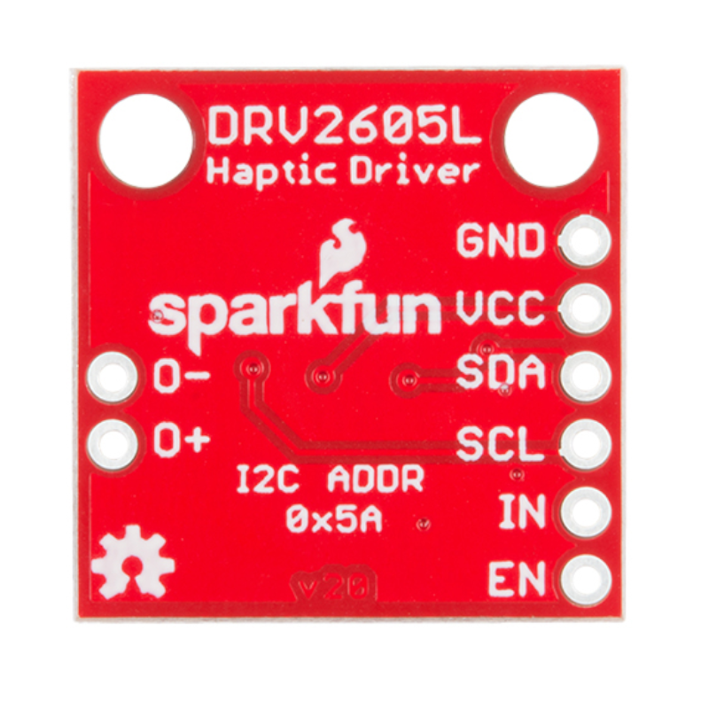 DRIVER PARA MOTORES HAPTIC DRV2605L - Sparkfun