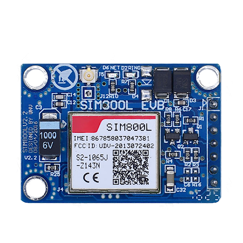 Módulo GPRS GSM Wireless SIM800L 5V V2.0 com Antena