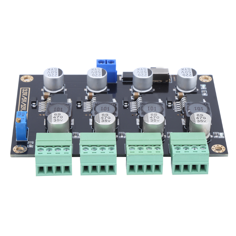 Multiple DC-DC Step-Down 3.3V/5V/12V/adj. - LM2596
