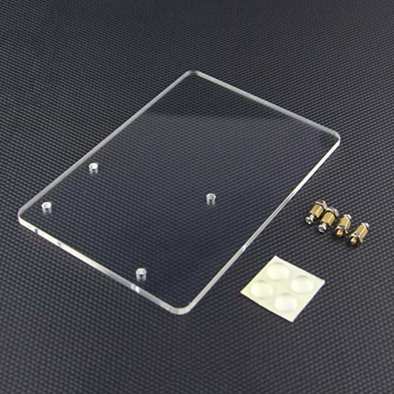 Acrylic Baseplate For Breadboard And Arduino Uno R3
