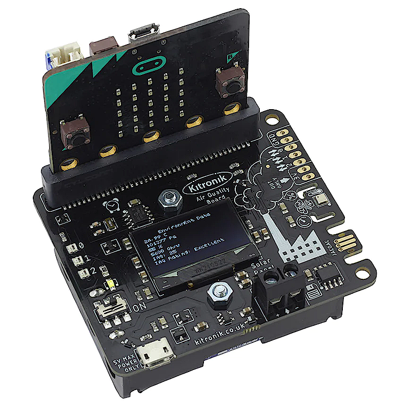 Air Quality and Environmental Board for micro:bit
